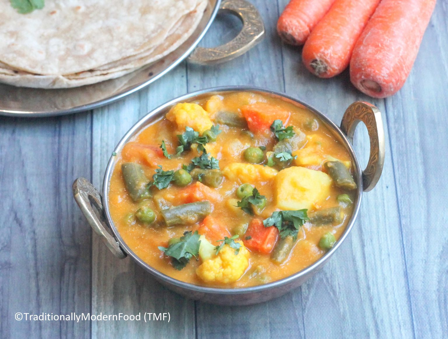 Veg kurma | Mixed Vegetabke kurma - Traditionally Modern Food