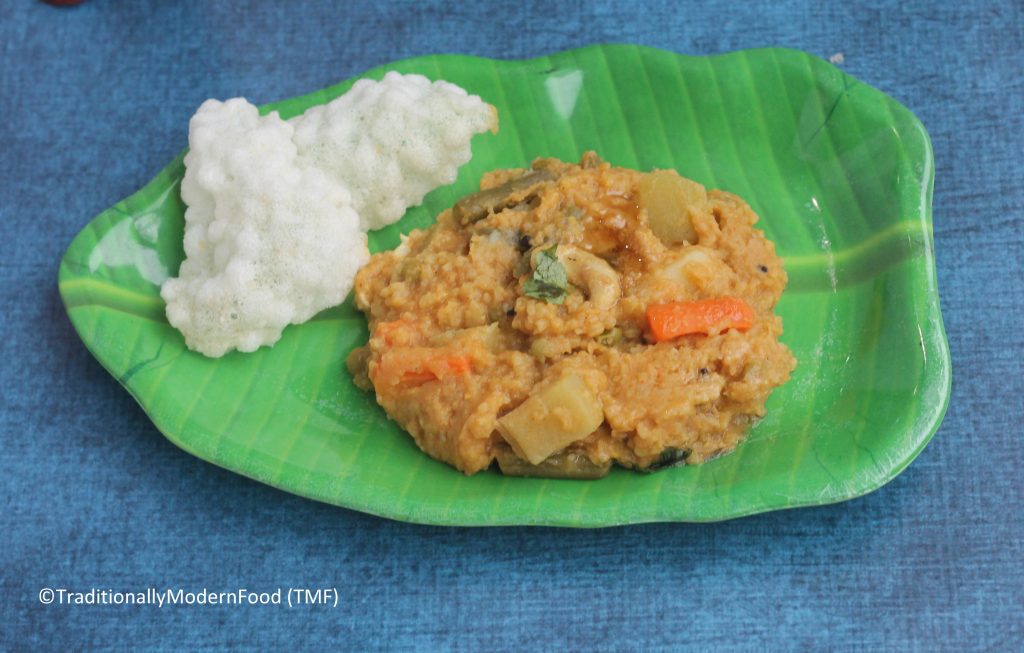 Bisi Bele Bath |Sambar Sadam - Traditionally Modern Food