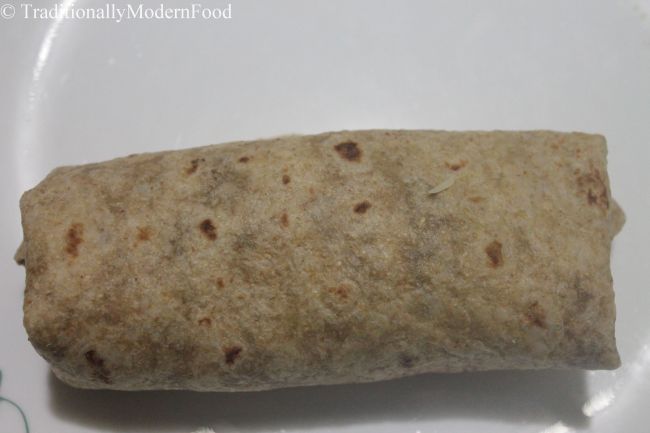 Burrito – Indian Style - Traditionally Modern Food
