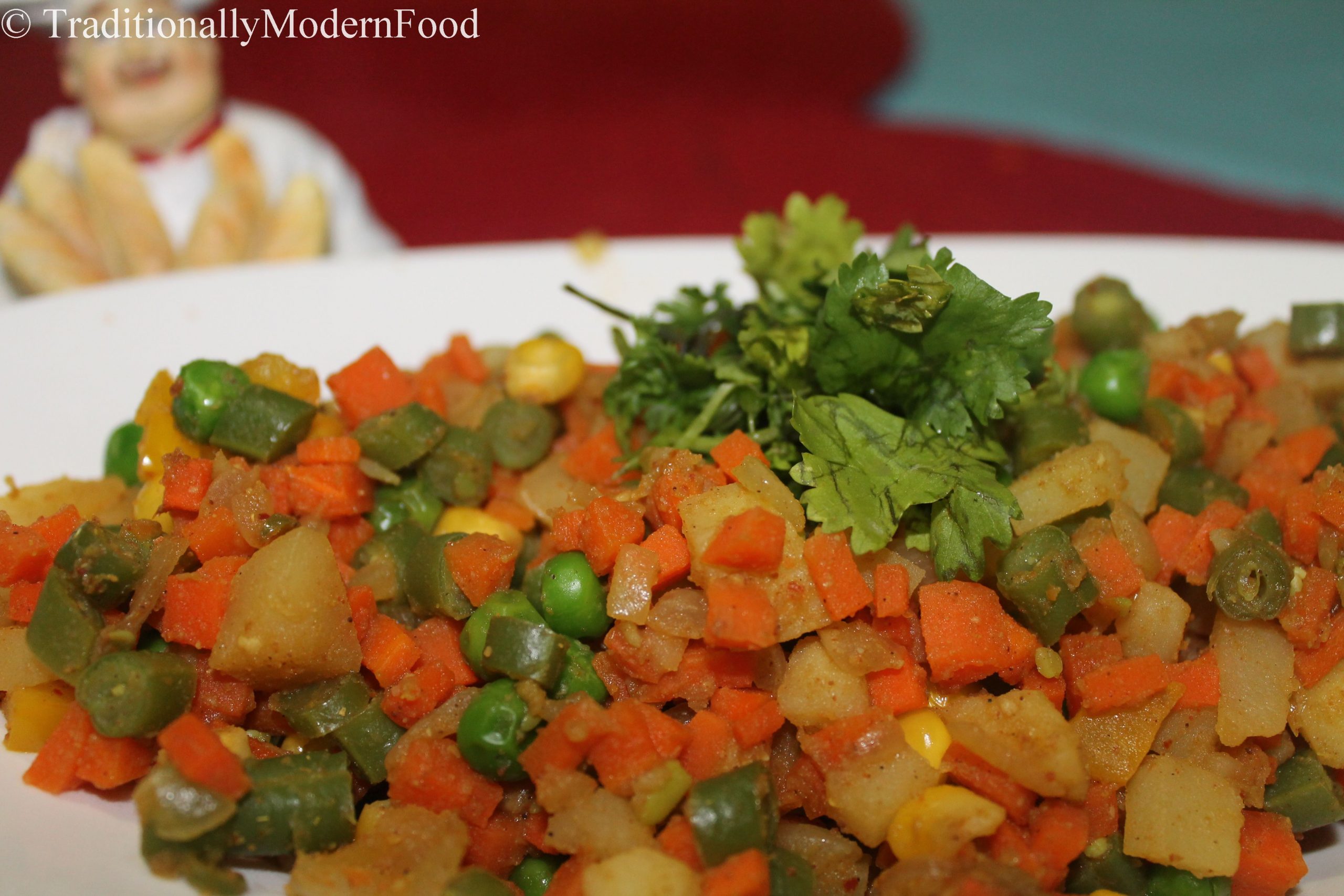 Mixed Vegetable Dry - Traditionally Modern Food