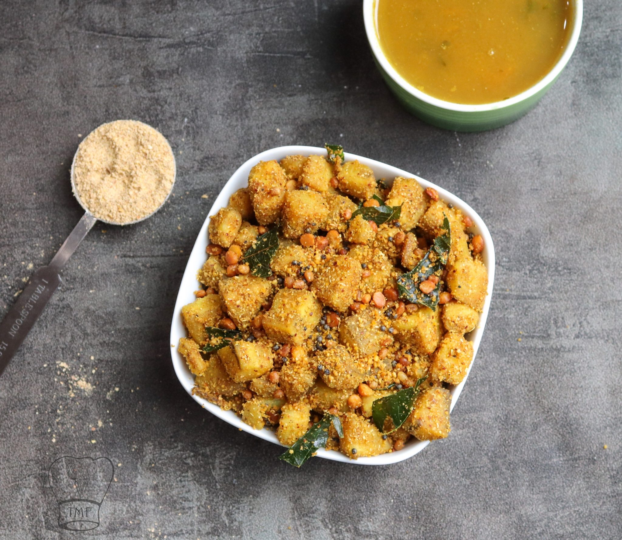 Vazhakkai Podi Curry | Raw Plantain Stir Fry | Vazhakkai Poriyal ...