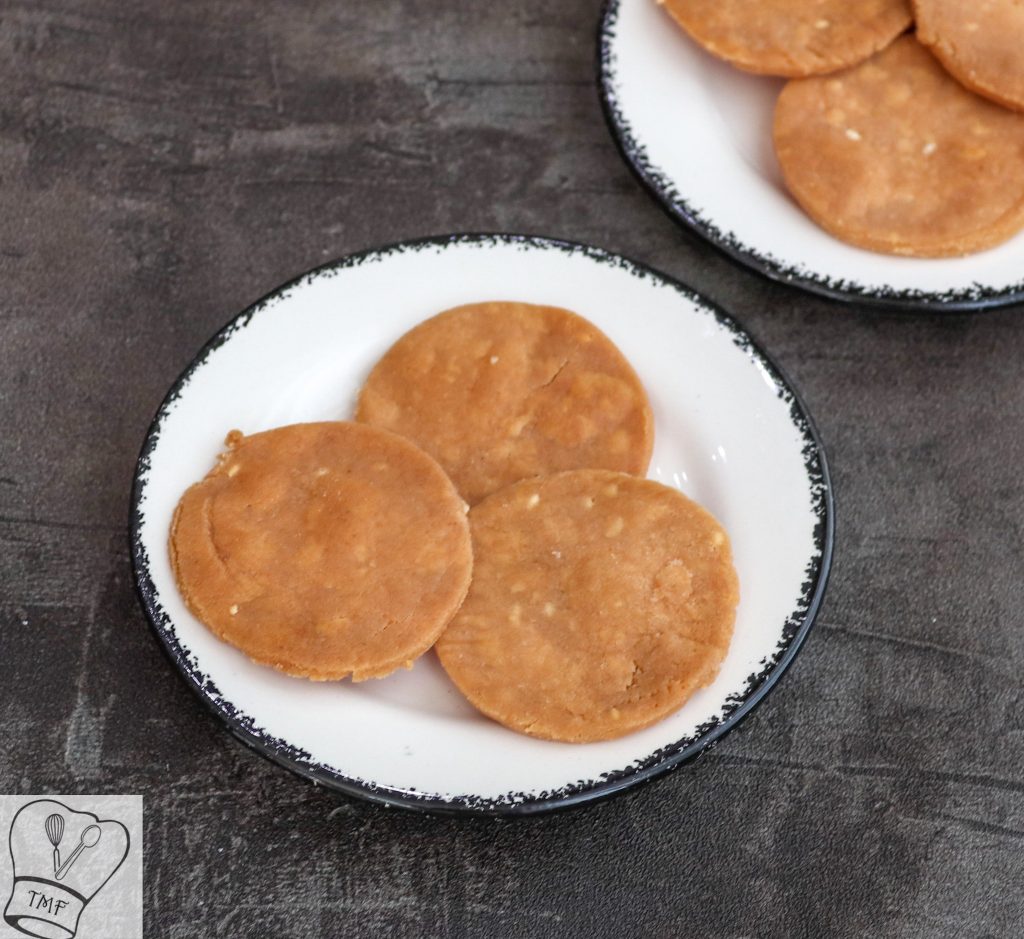 Baked Thattai | Thattai Indian snacks - Traditionally Modern Food