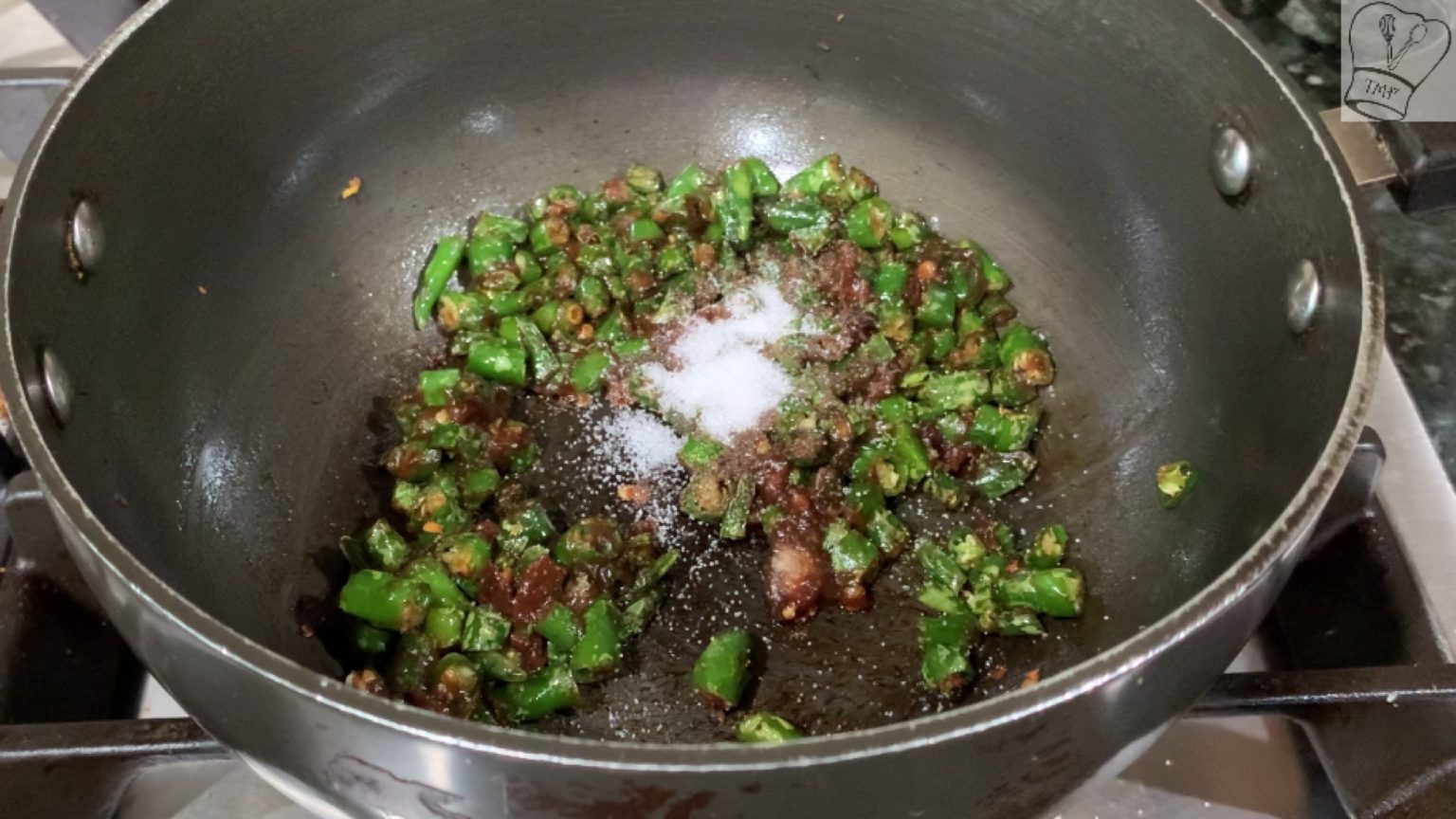 Puli milagai thokku | green chilli thokku - Traditionally Modern Food