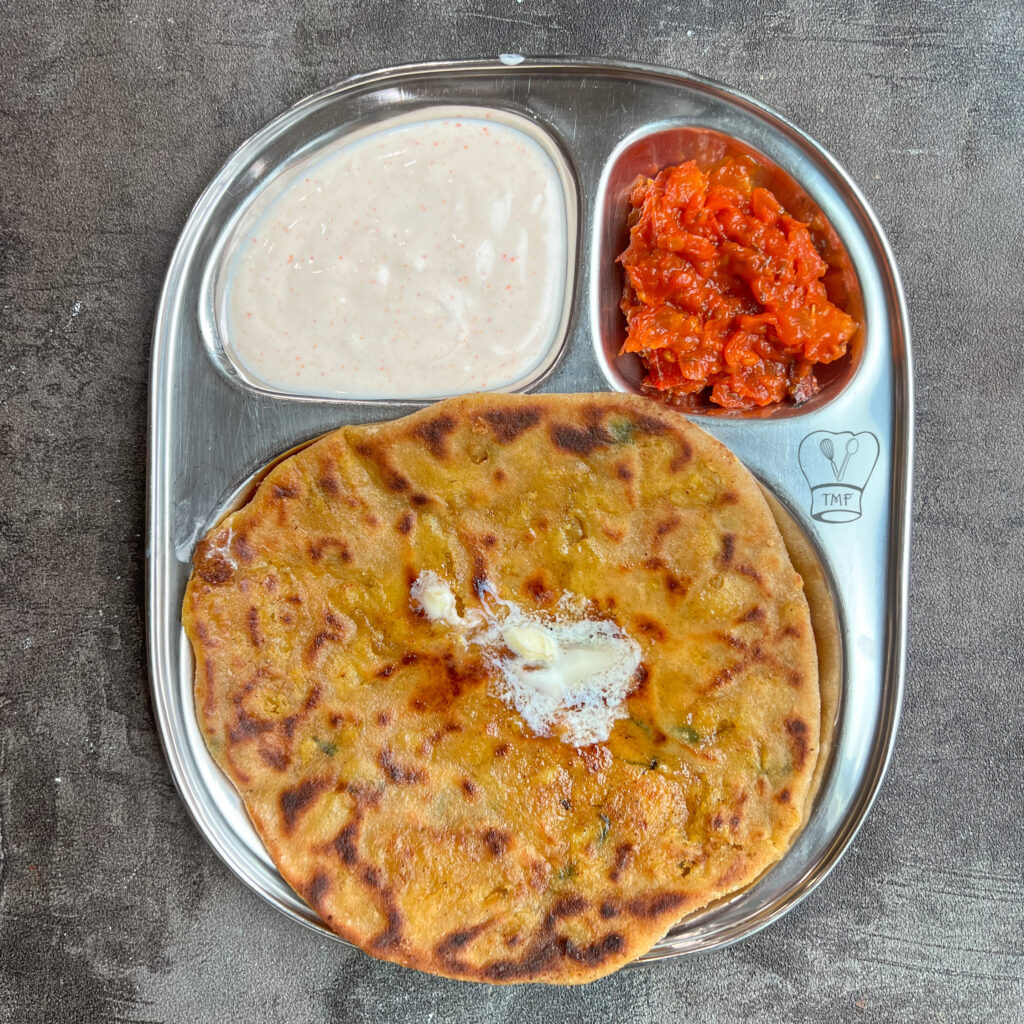 Aloo Paratha | Potato stuffed paratha - Traditionally Modern Food