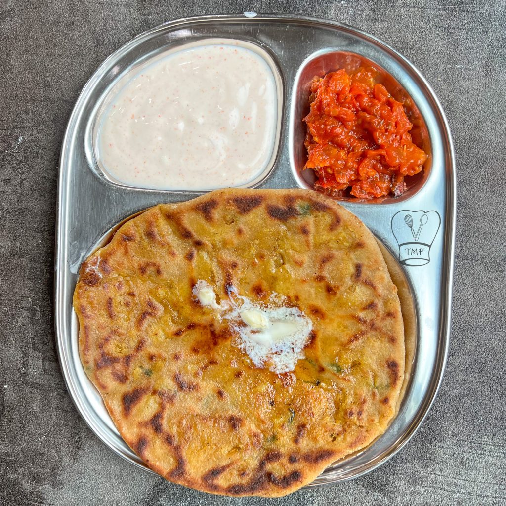 Aloo Paratha | Potato stuffed paratha - Traditionally Modern Food
