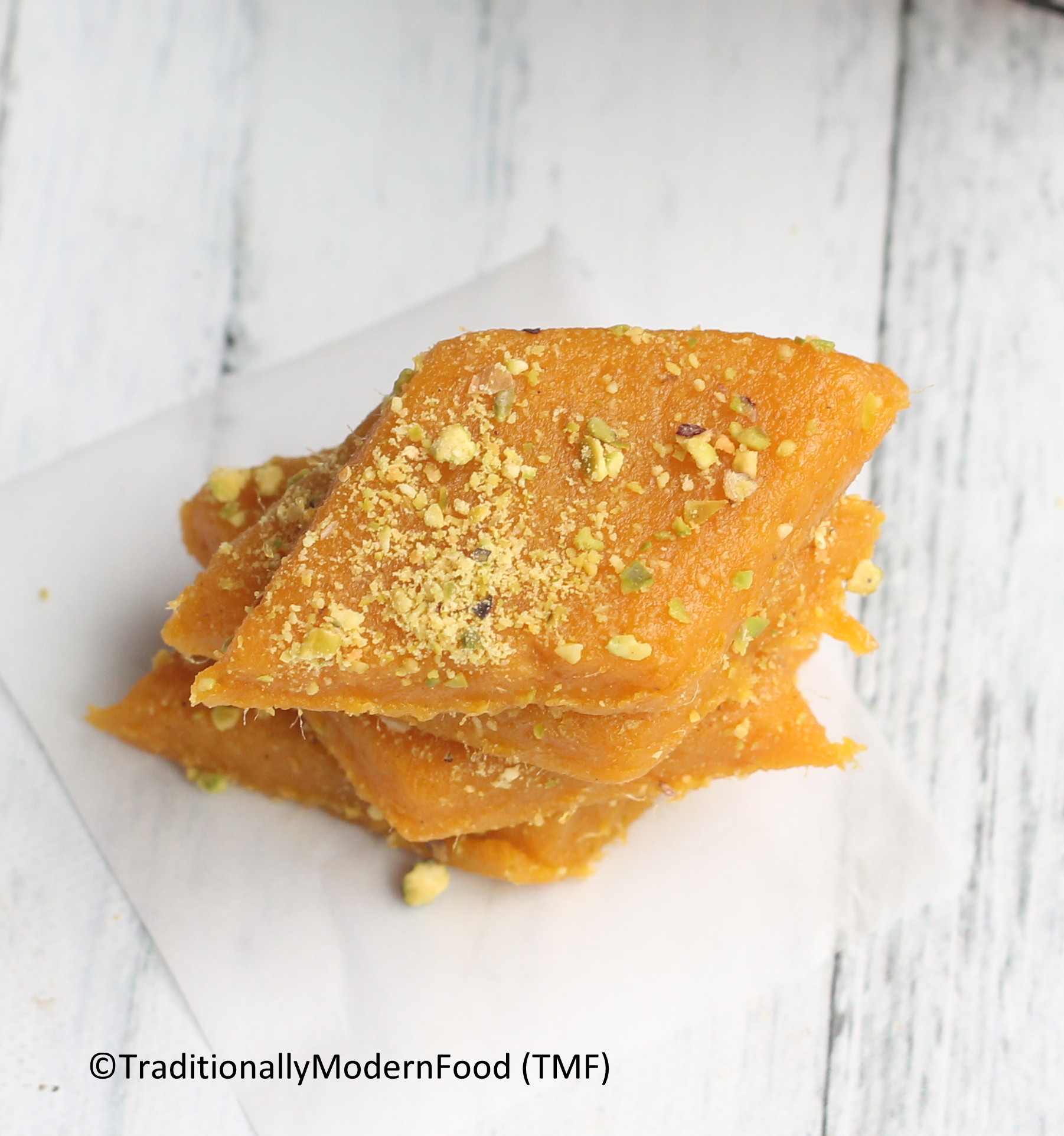 Mango Burfi | Mango Fudge - Traditionally Modern Food