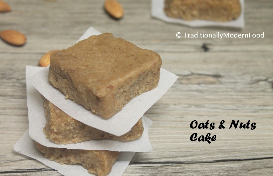 Dry fruits burfi | Dates burfi - Traditionally Modern Food