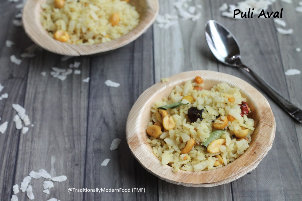 Puli Aval | Tamarind Flattened Rice - Traditionally Modern Food