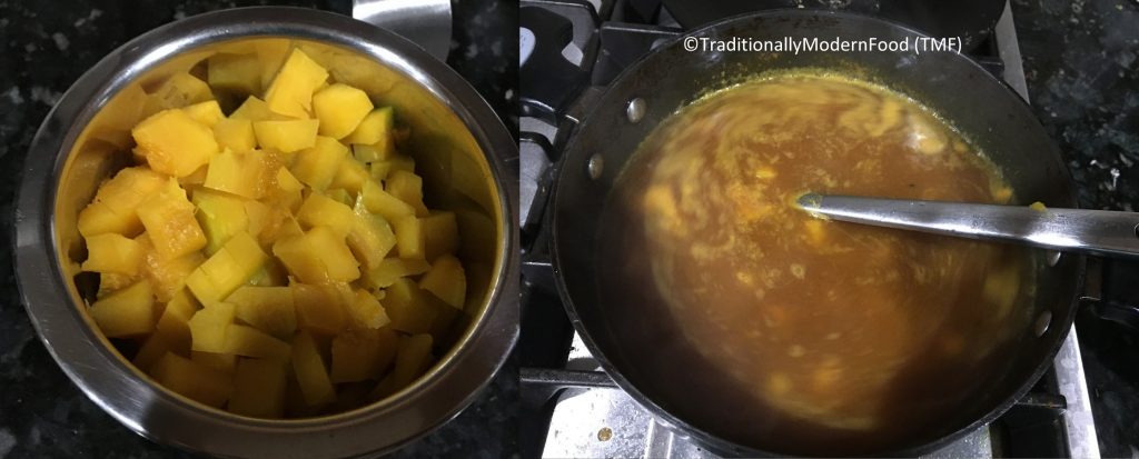Pumpkin Gojju | Parangikai Kuzhambu - Traditionally Modern Food