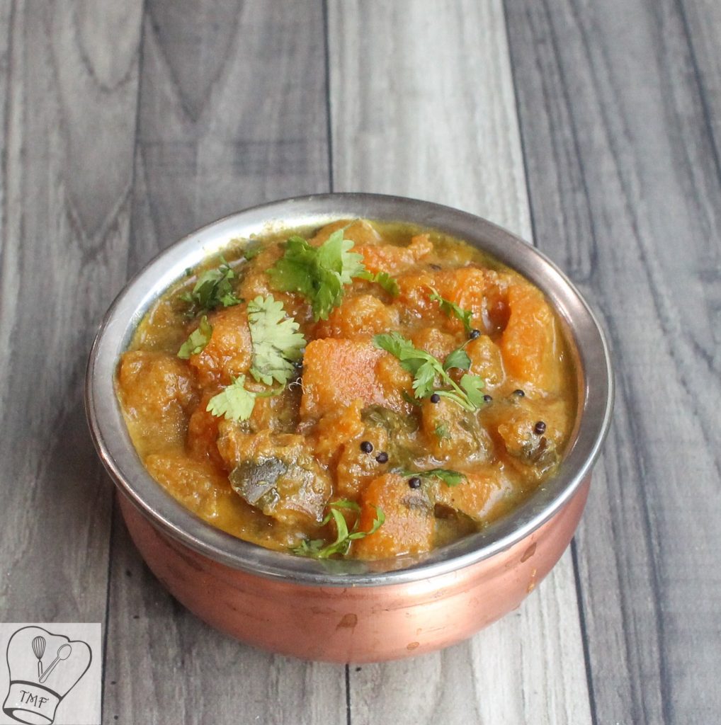Pumpkin Gojju | Parangikai Kuzhambu - Traditionally Modern Food