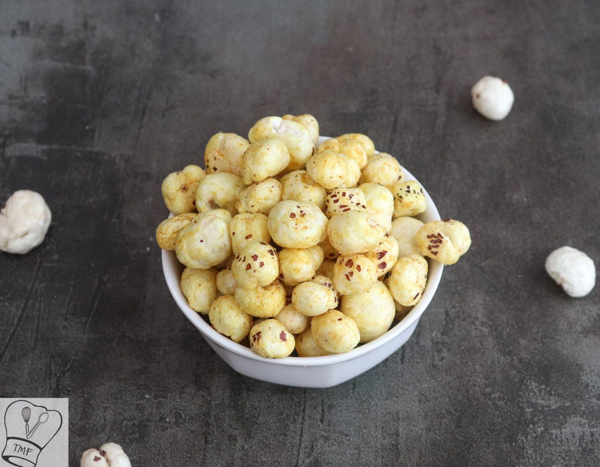 Roasted Makhana recipe- 4 flavors - Traditionally Modern Food