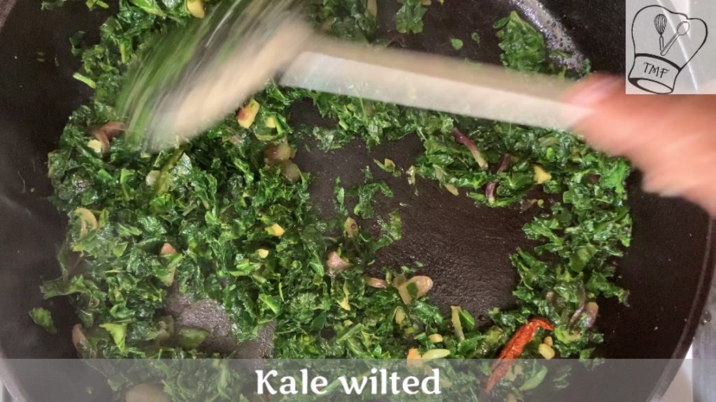 Kale Poriyal | Kale thoran - Traditionally Modern Food