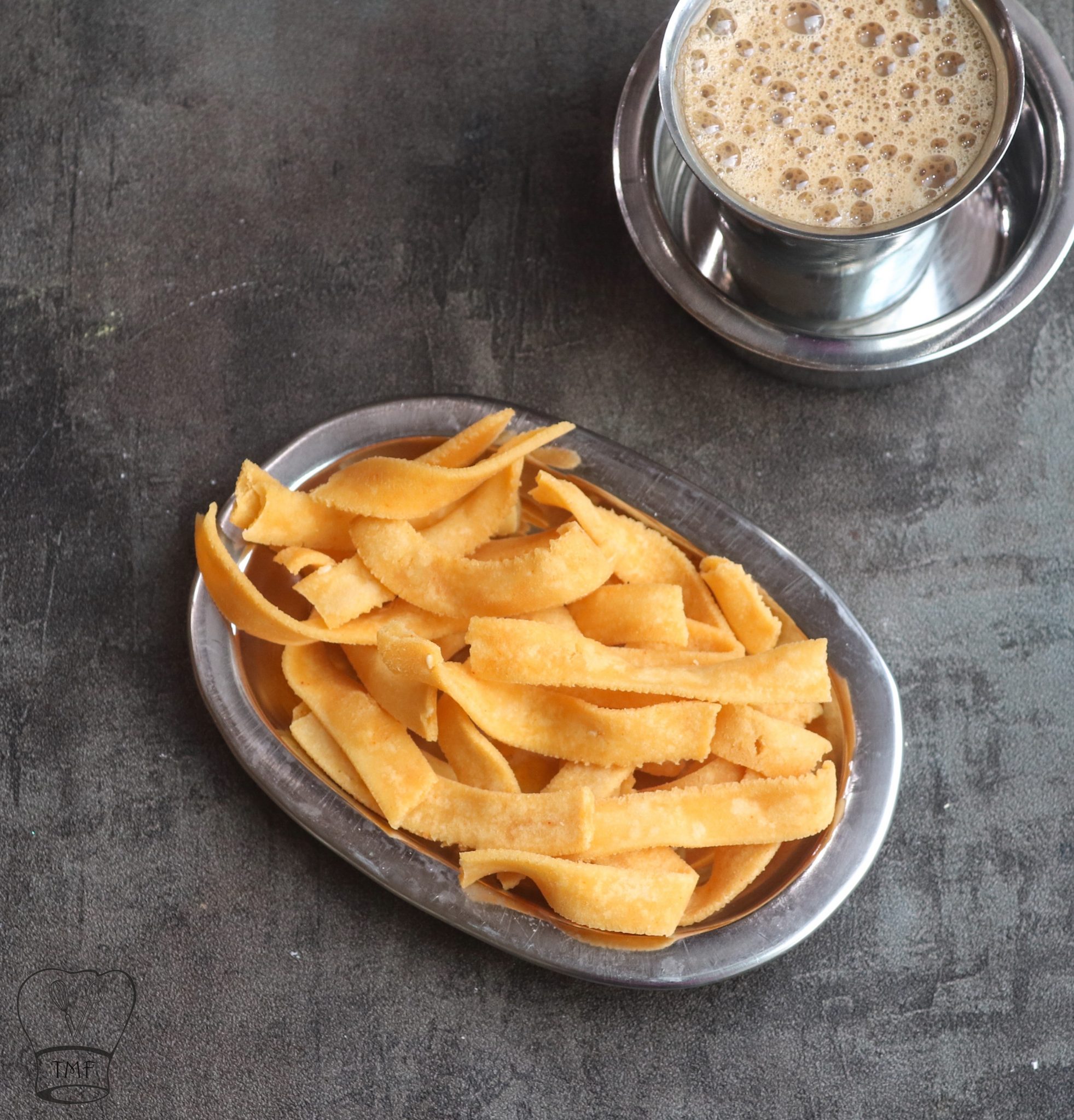 Ribbon pakoda | ribbon murukku - Traditionally Modern Food