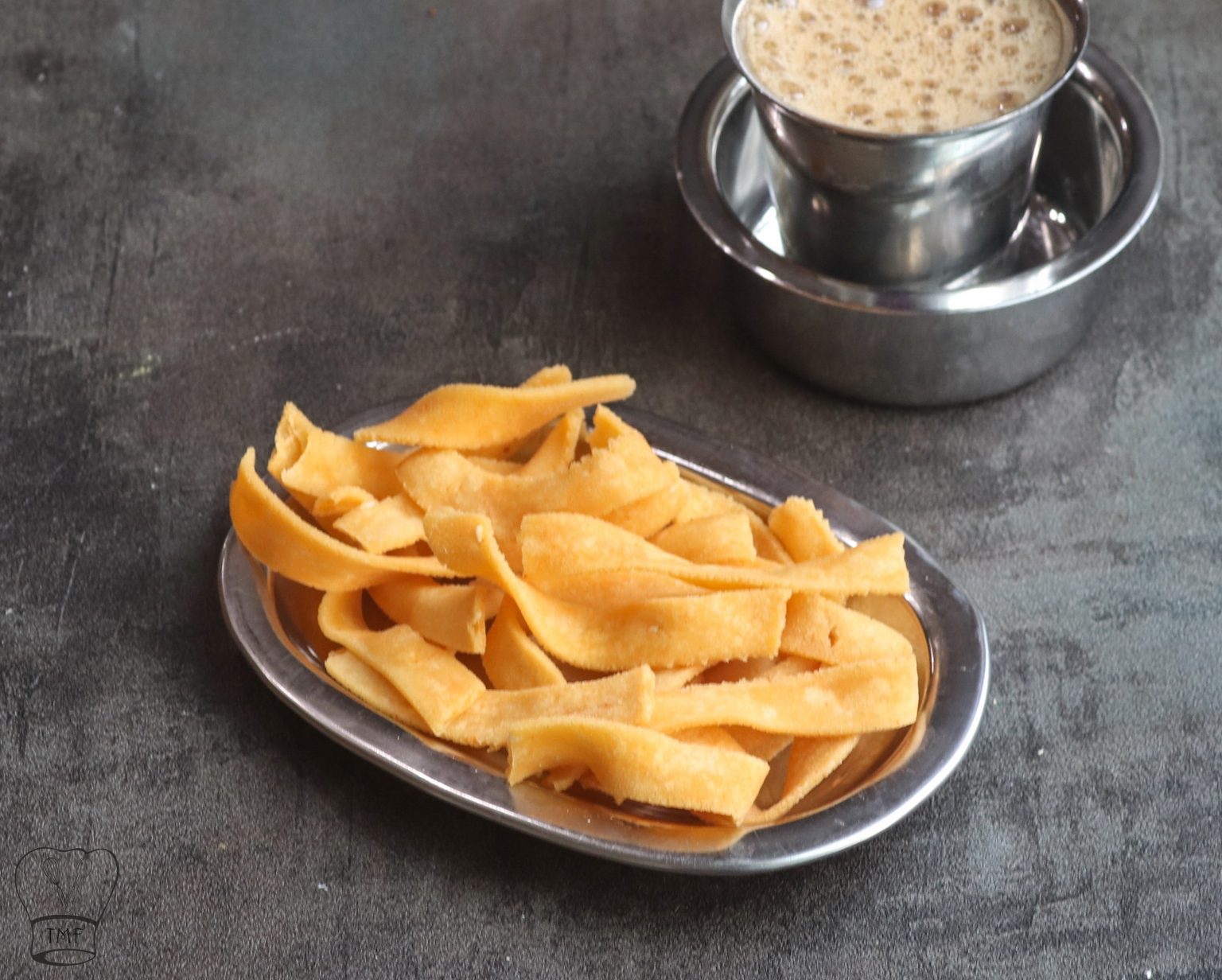 Ribbon pakoda | ribbon murukku - Traditionally Modern Food