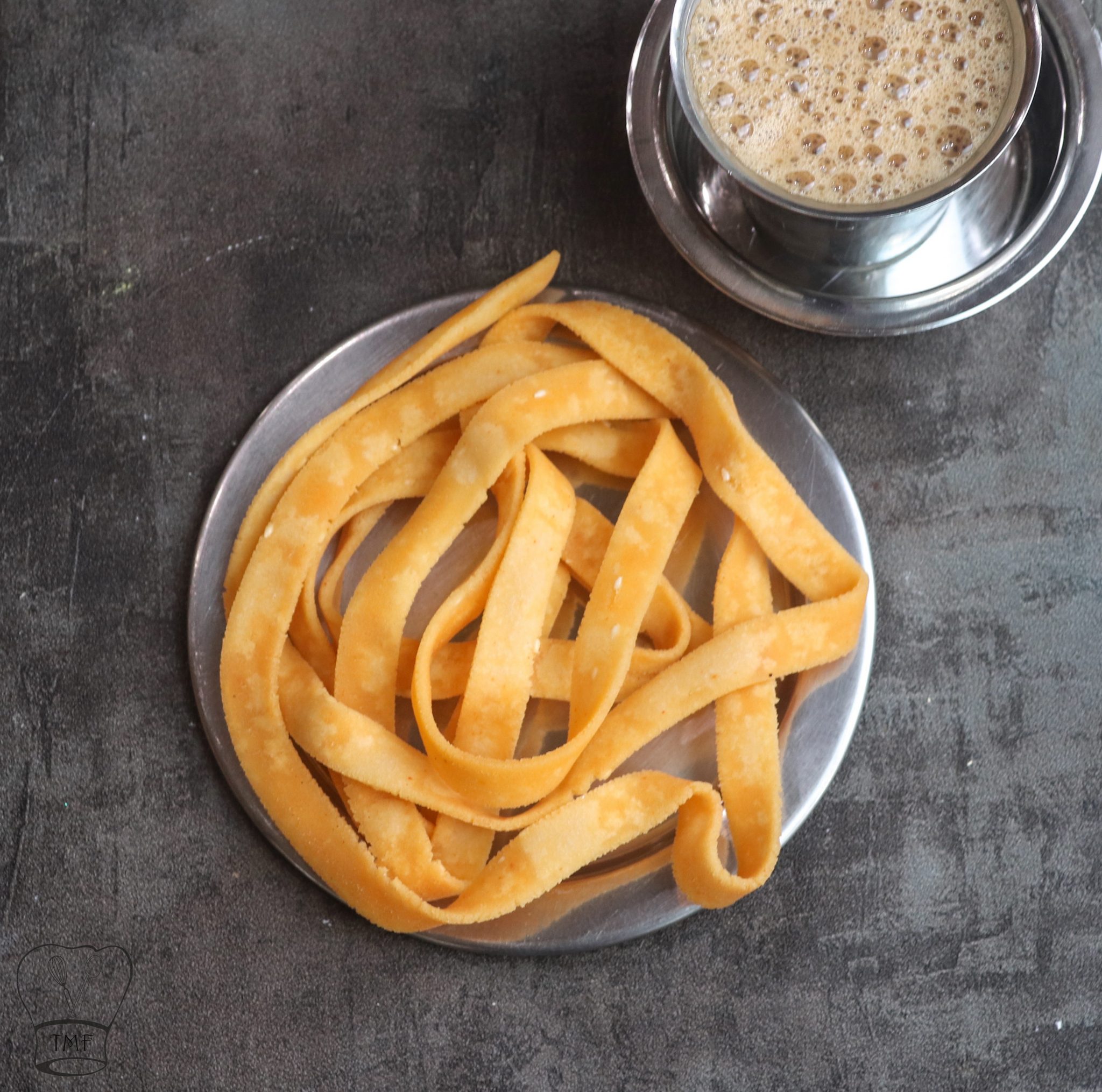 Ribbon pakoda | ribbon murukku - Traditionally Modern Food