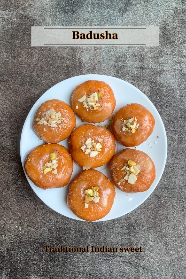 Badusha | Badhusha recipe | Balushahi - Traditionally Modern Food