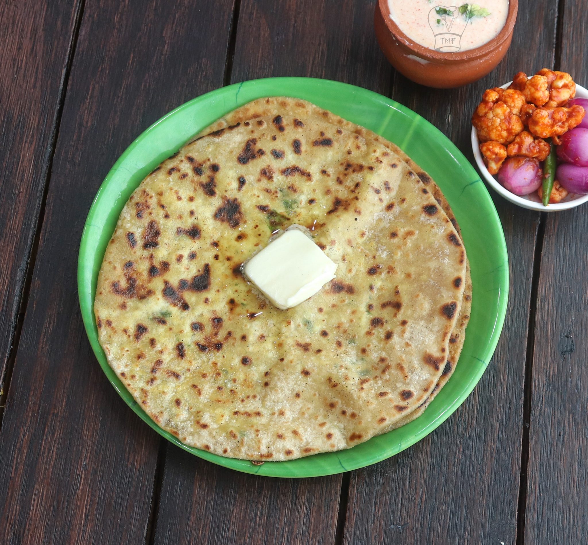 Paneer paratha recipe | paneer parantha | Traditionally Modern Food
