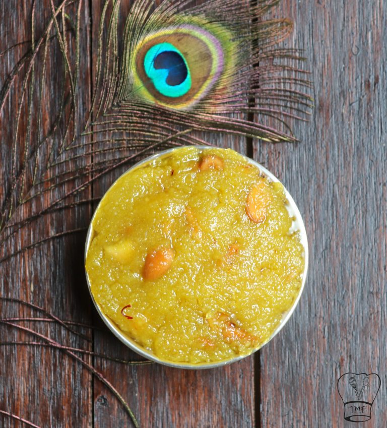 Aval kesari | Poha sheera - Traditionally Modern Food