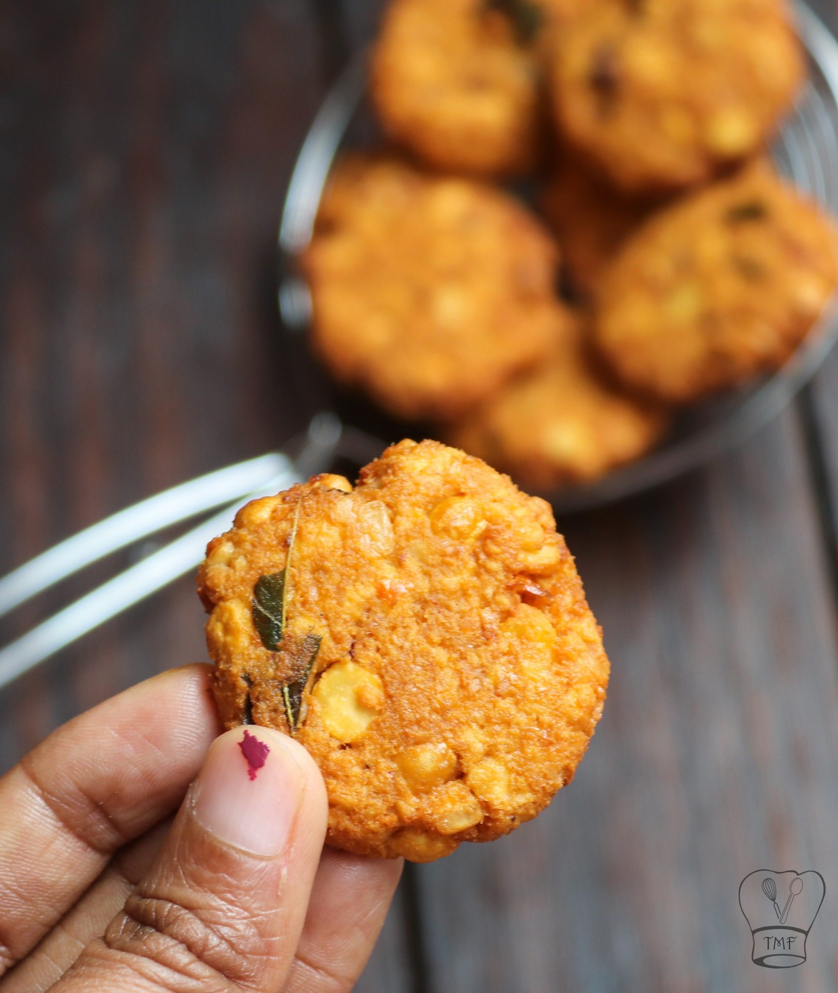 Paruppu Vadai | Aama Vadai - Traditionally Modern Food