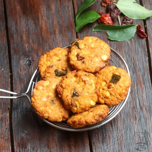 Paruppu Vadai | Aama Vadai - Traditionally Modern Food