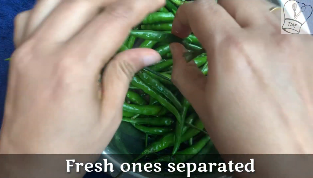 How to keep Green chilli fresh for long time - Traditionally Modern Food