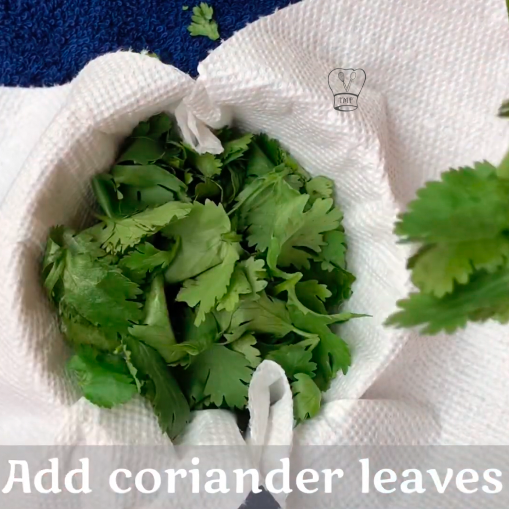 How to keep Coriander leaves fresh for weeks - Traditionally Modern Food