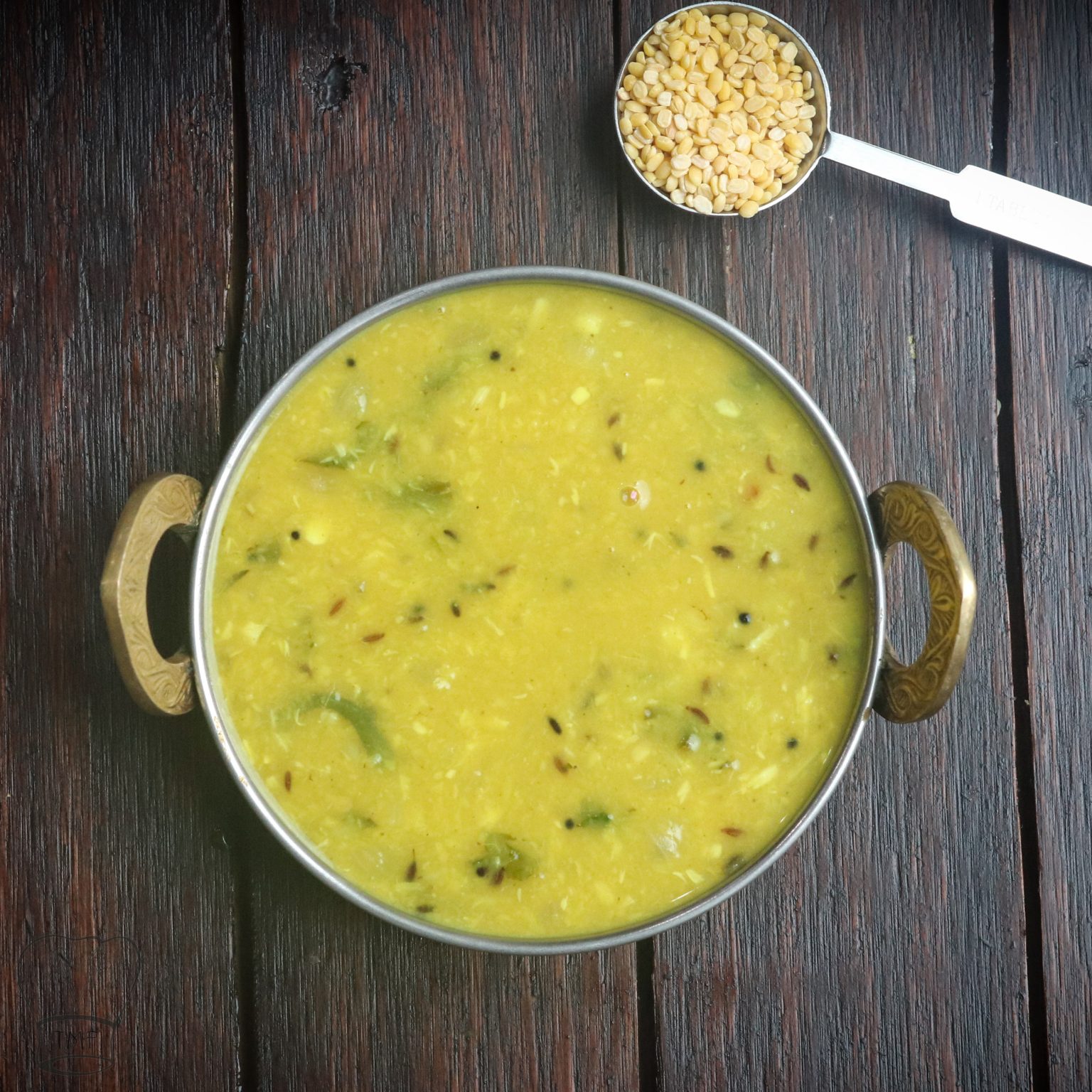 Pasi paruppu sambar | Moong dal Sambar - Traditionally Modern Food