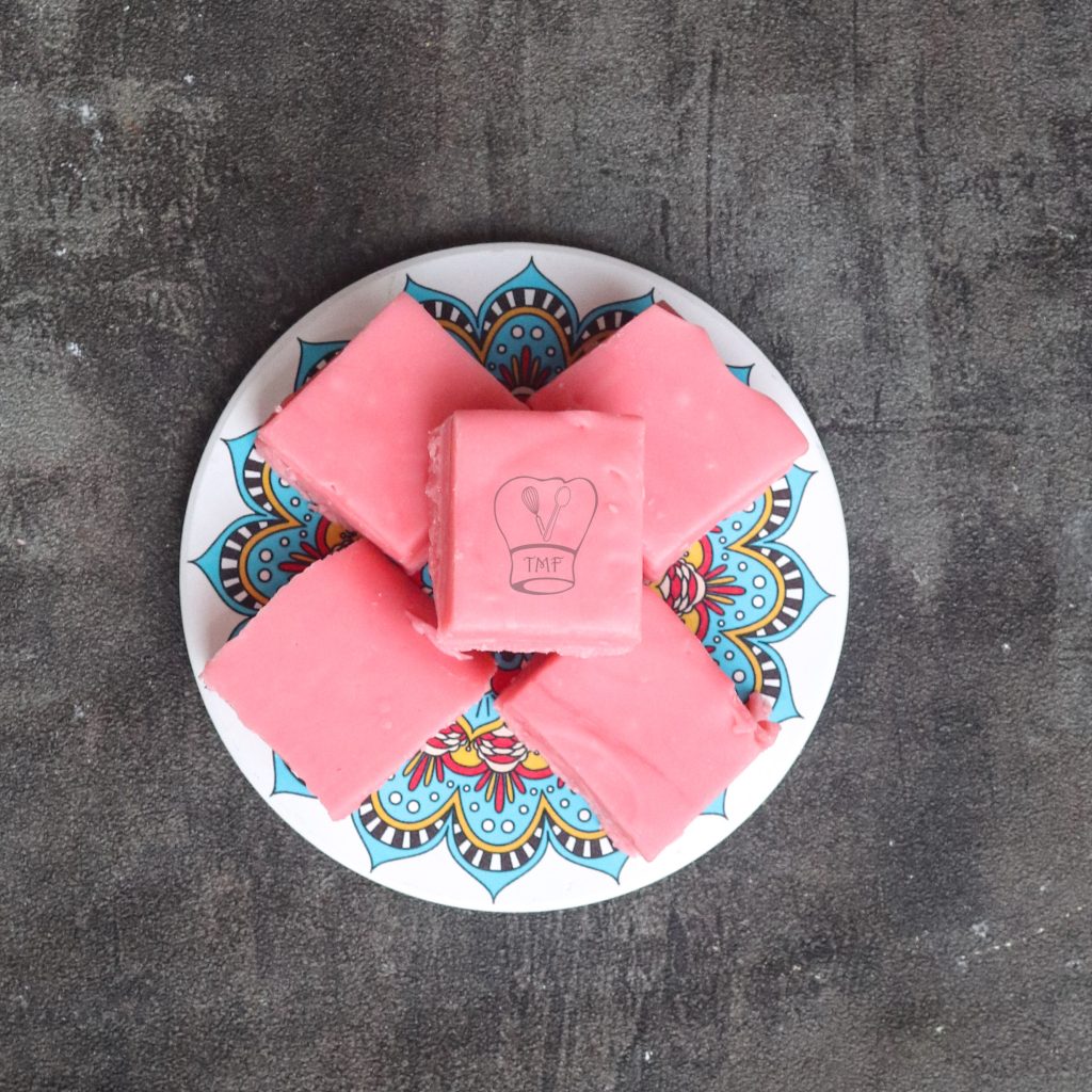 White chocolate fudge - Traditionally Modern Food