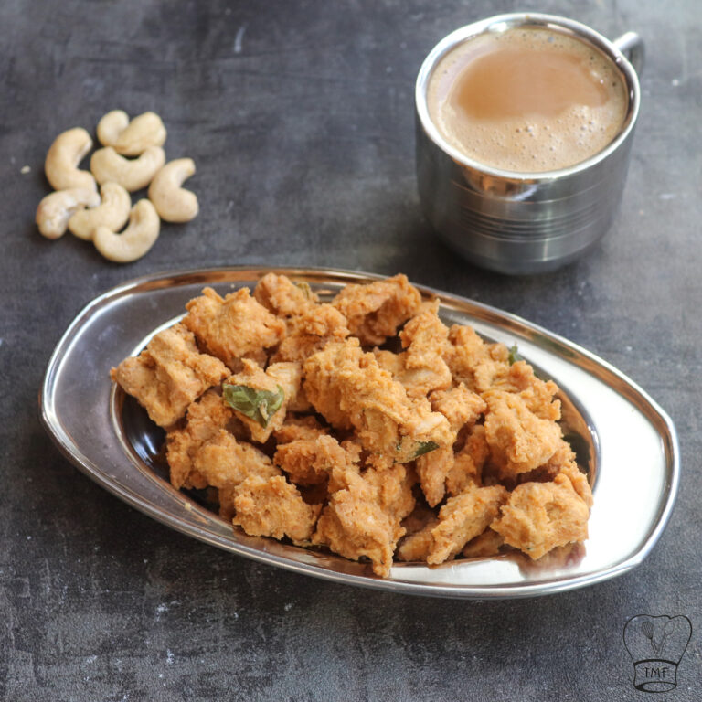 Cashew Pakoda | Munthiri pakoda - Traditionally Modern Food
