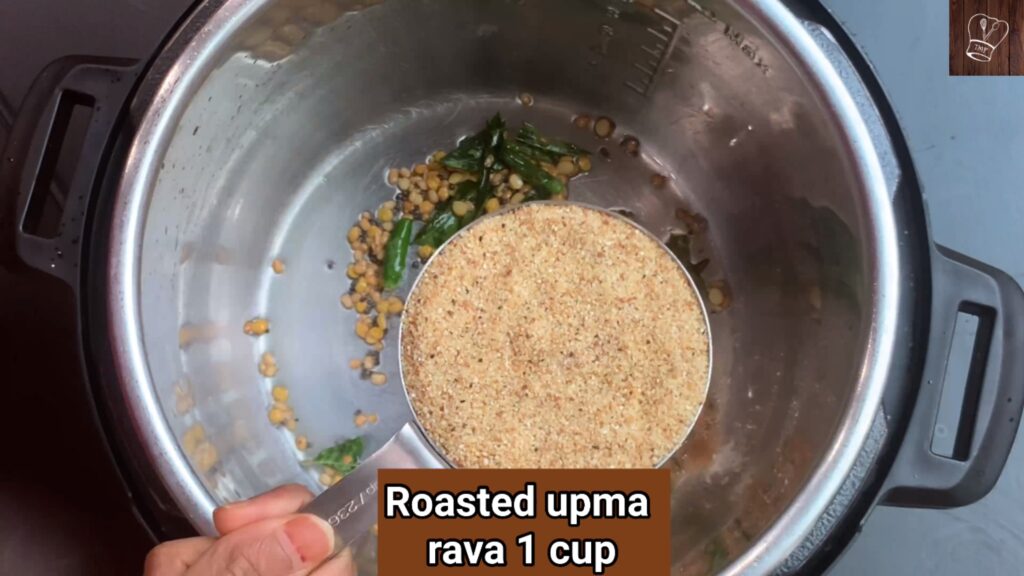 Instant pot Upma | Rava upma - Traditionally Modern Food