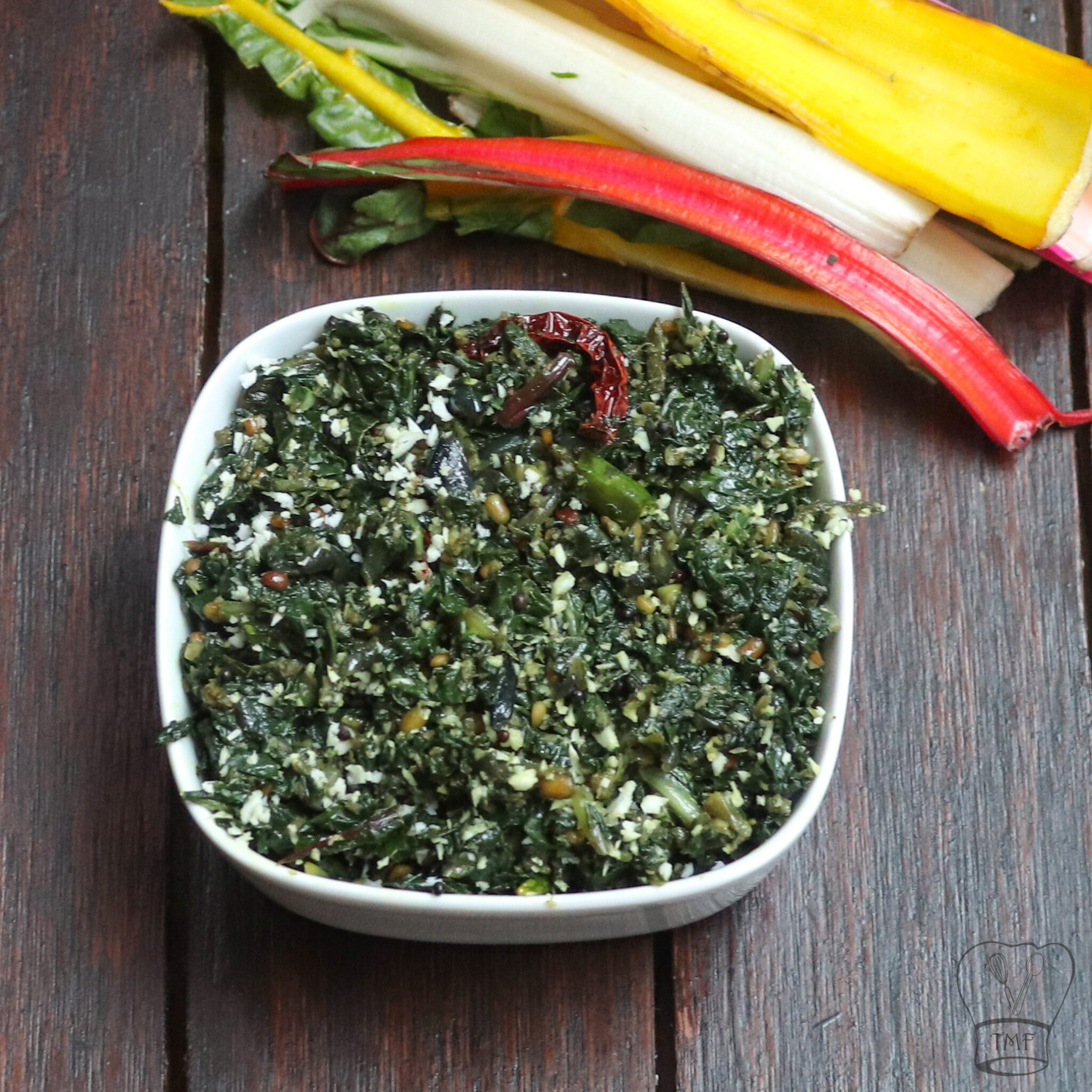 Chard poriyal | Chard curry - Traditionally Modern Food