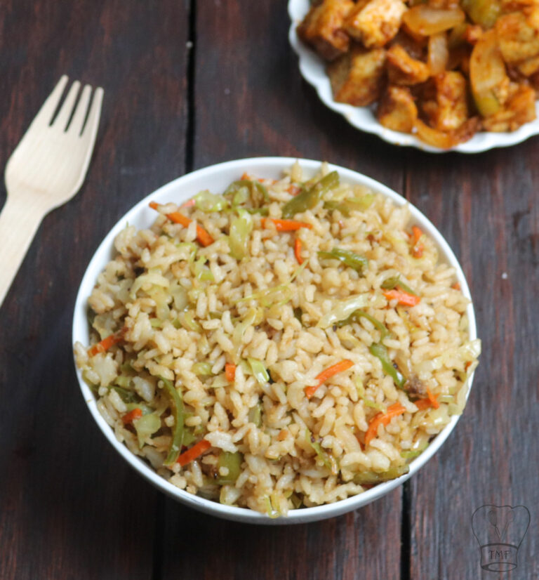 Veg fried rice | Vegetable fried rice - Traditionally Modern Food
