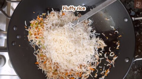 Burnt Garlic fried Rice - Traditionally Modern Food