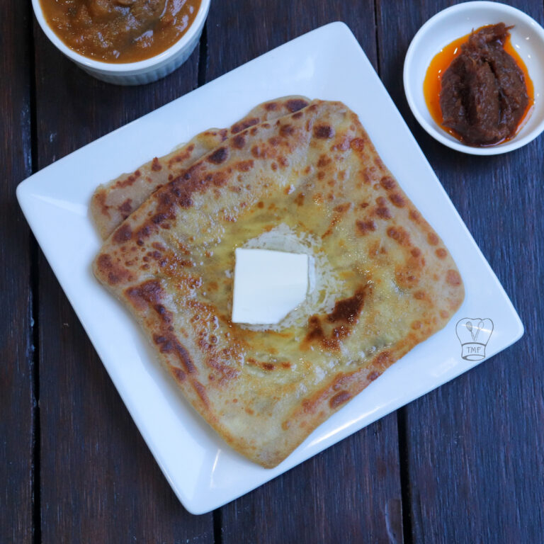 Cheese paratha | Cheese stuffed paratha - Traditionally Modern Food