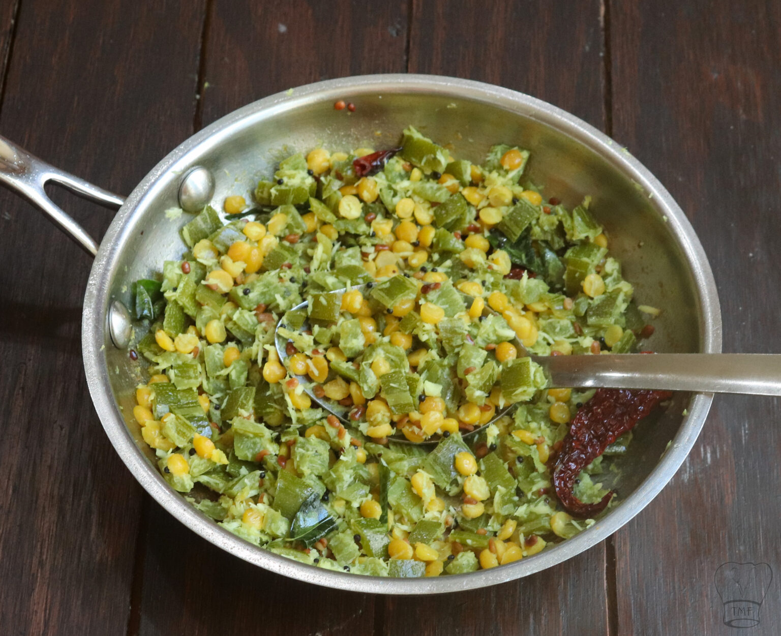 Pudalangai Poriyal | Snake gourd poriyal - Traditionally Modern Food