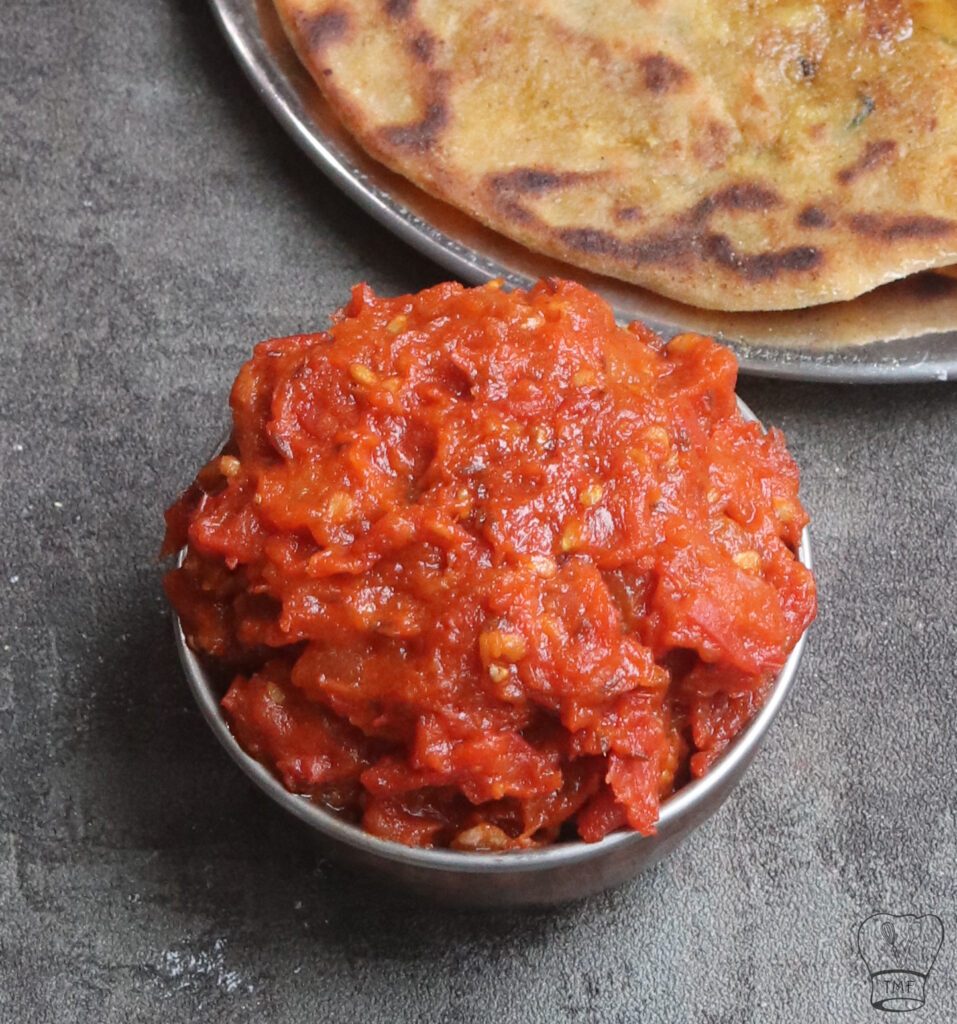 Sweet & Spicy Tomato chutney - Traditionally Modern Food