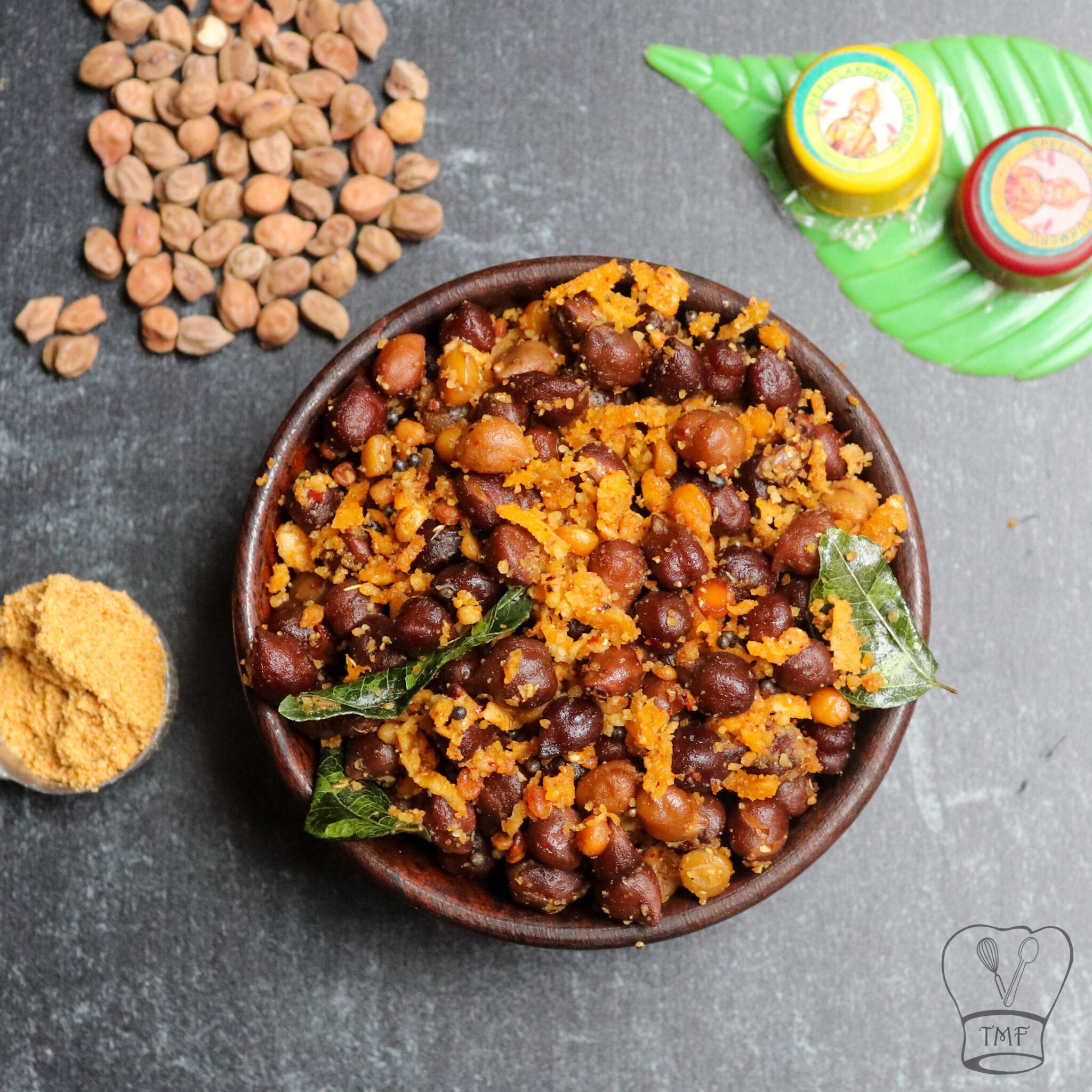 Kala chana sundal | Black chana sundal - Traditionally Modern Food