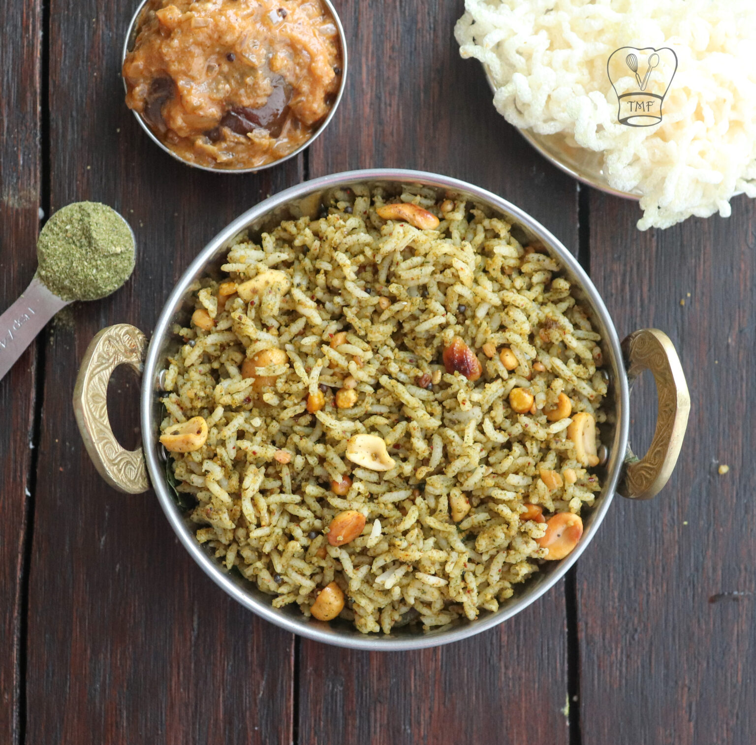 Kothamalli sadam | Coriander rice - Traditionally Modern Food