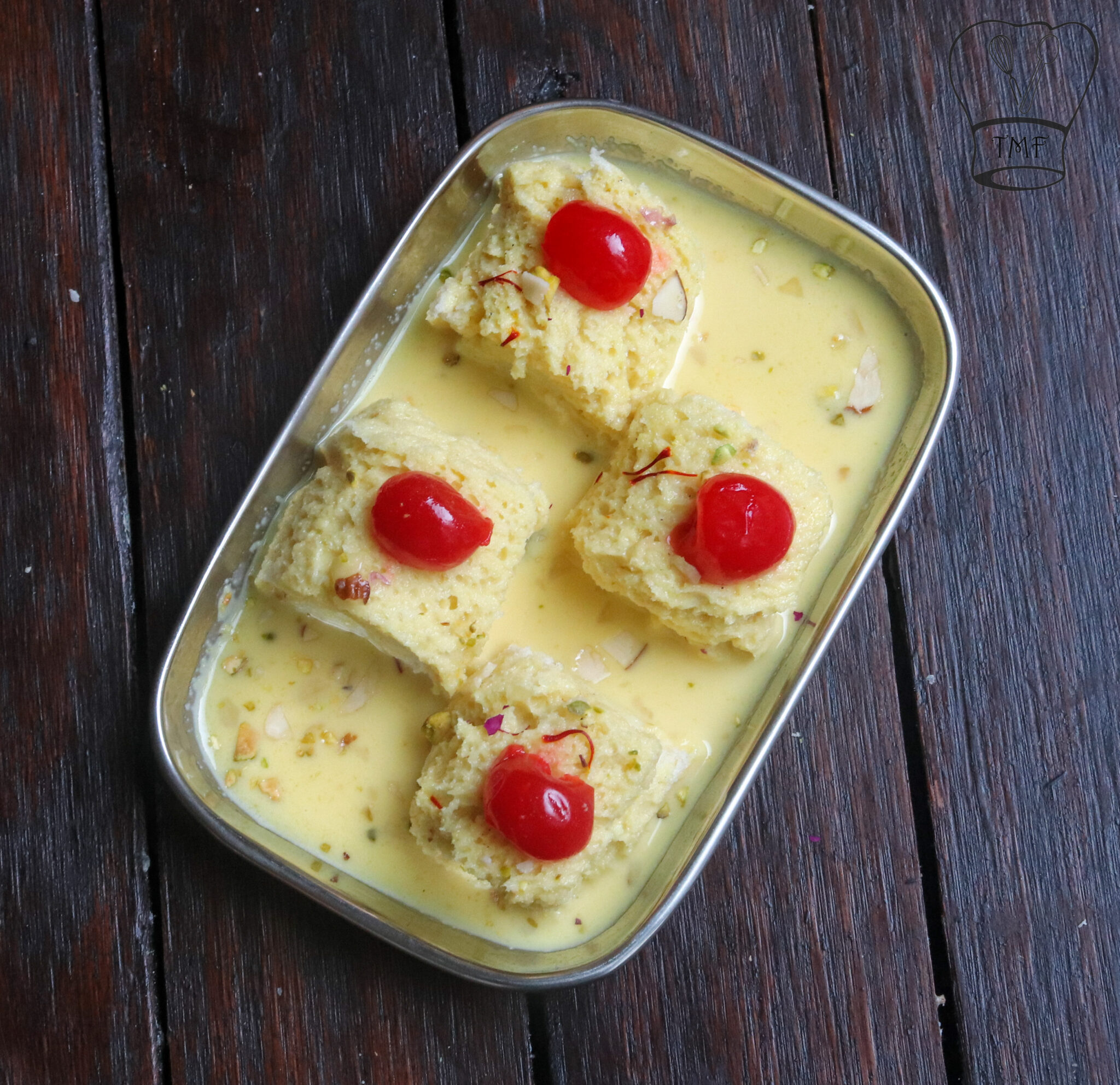 Bread malai roll | Malai bread roll - Traditionally Modern Food