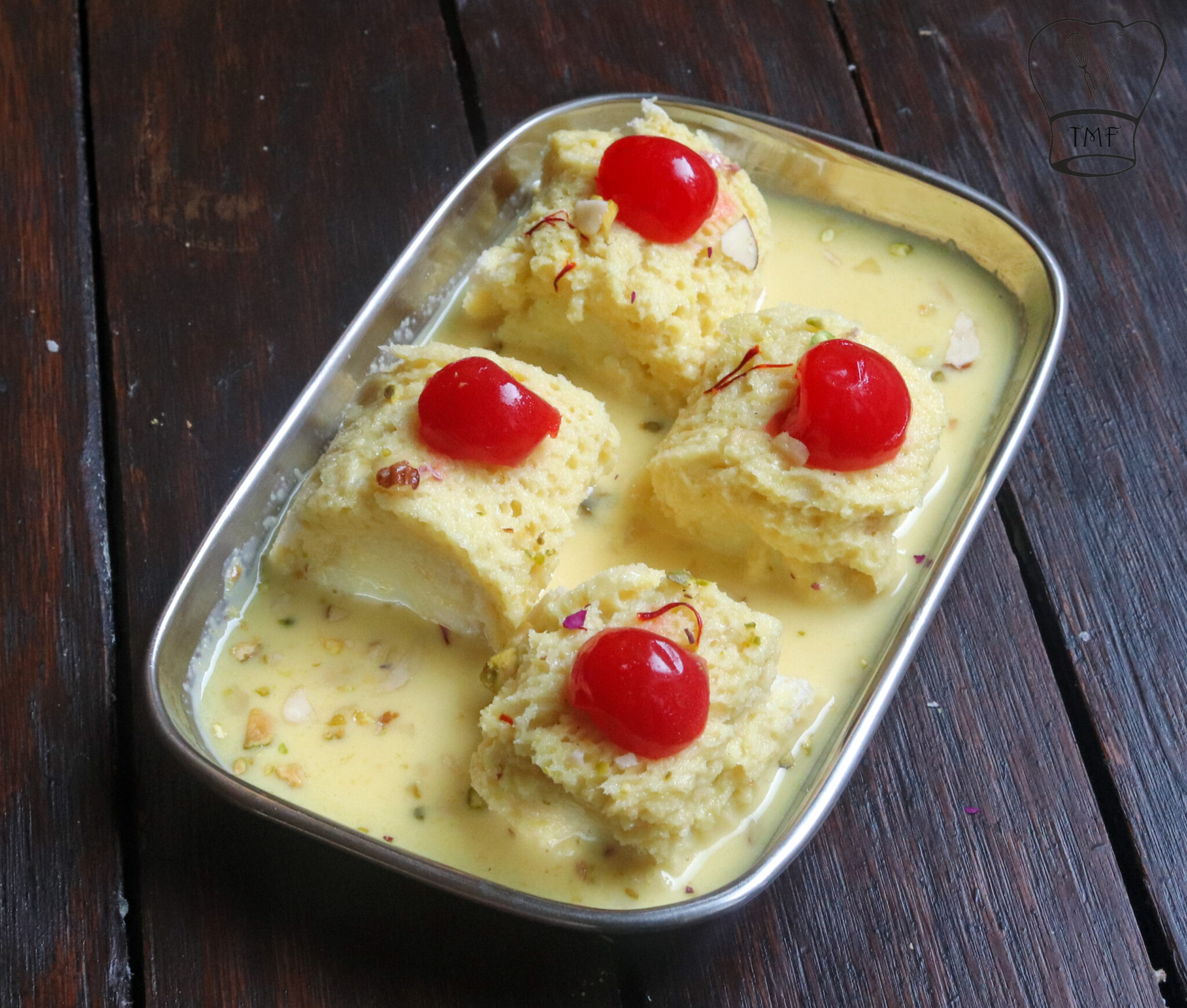 Bread malai roll | Malai bread roll - Traditionally Modern Food