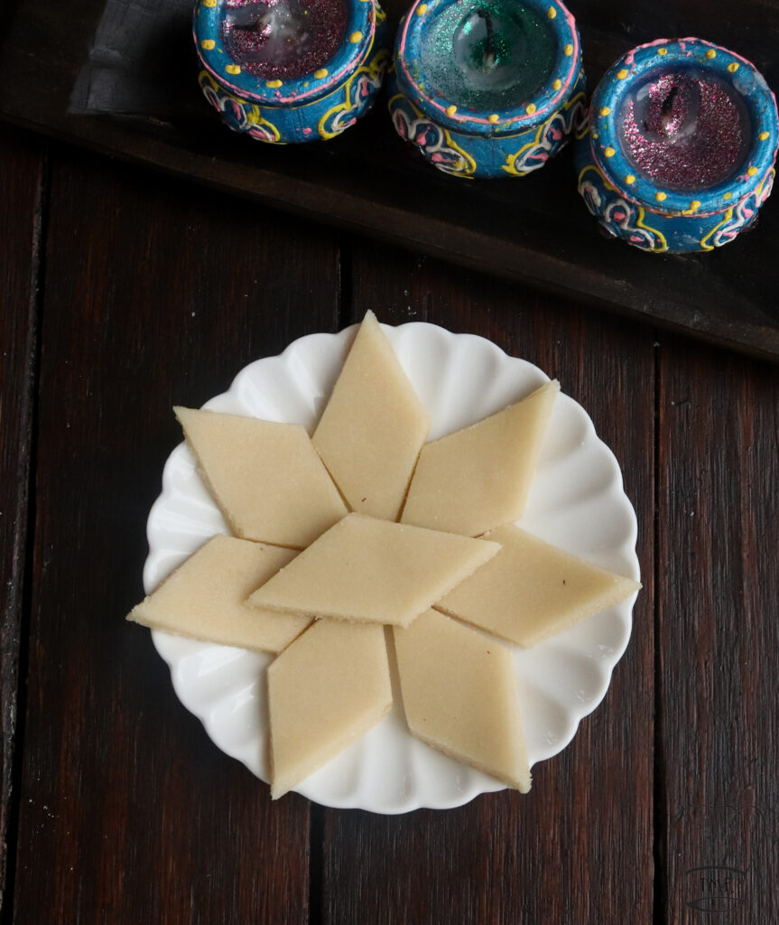 No cook Almond Katli | Almond katli - Traditionally Modern Food
