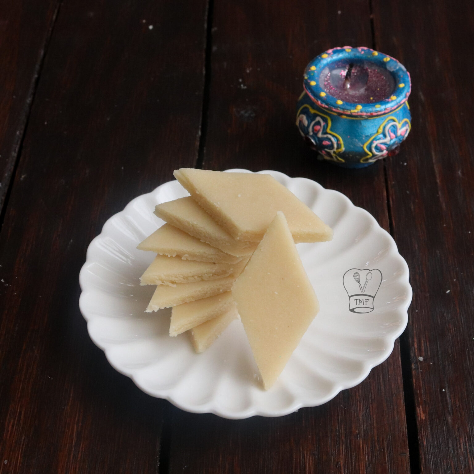 No cook Almond Katli | Almond katli - Traditionally Modern Food