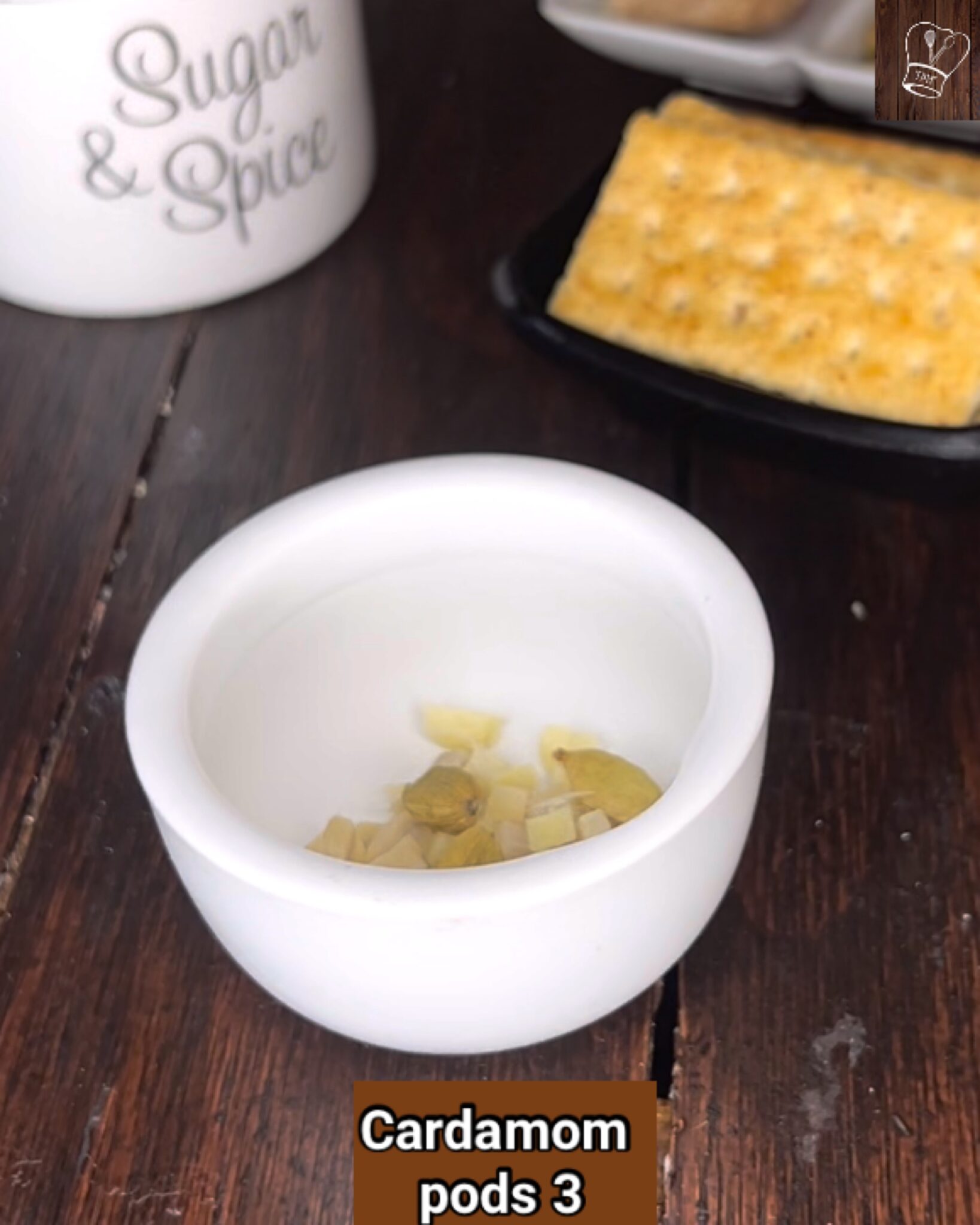 Ginger cardamom tea | Ginger cardamom chai - Traditionally Modern Food