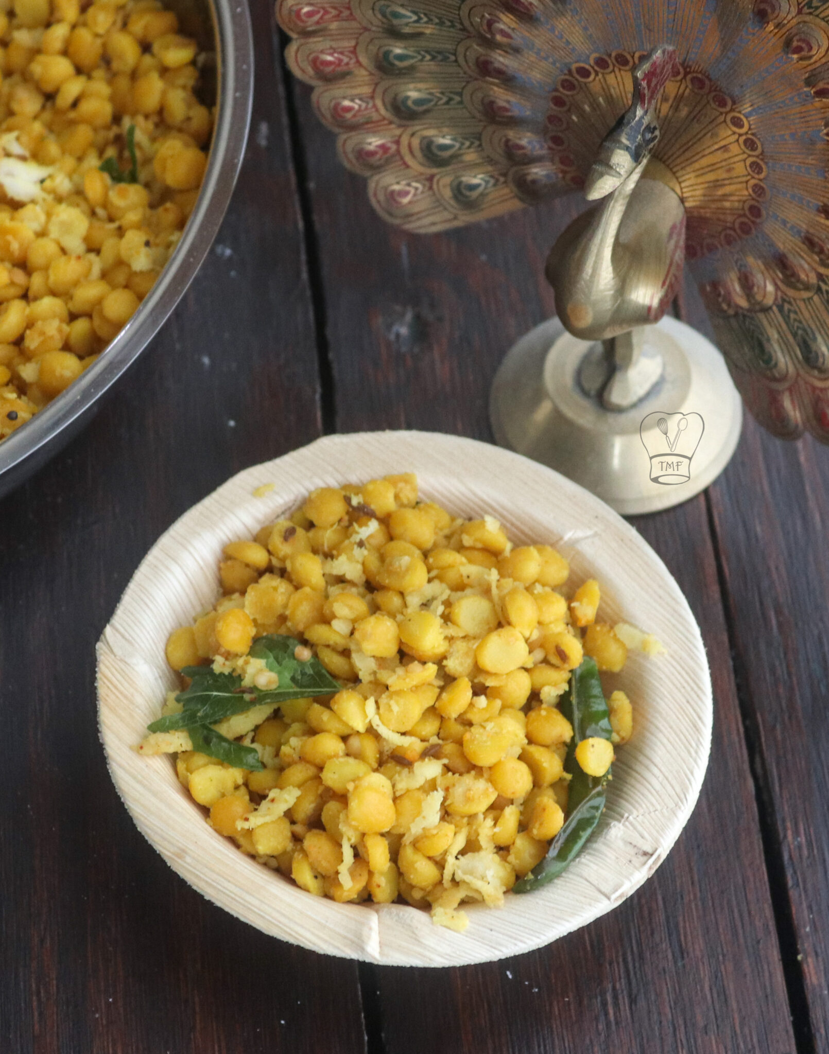 Kadalai paruppu Sundal | Chana dal Sundal - Traditionally Modern Food