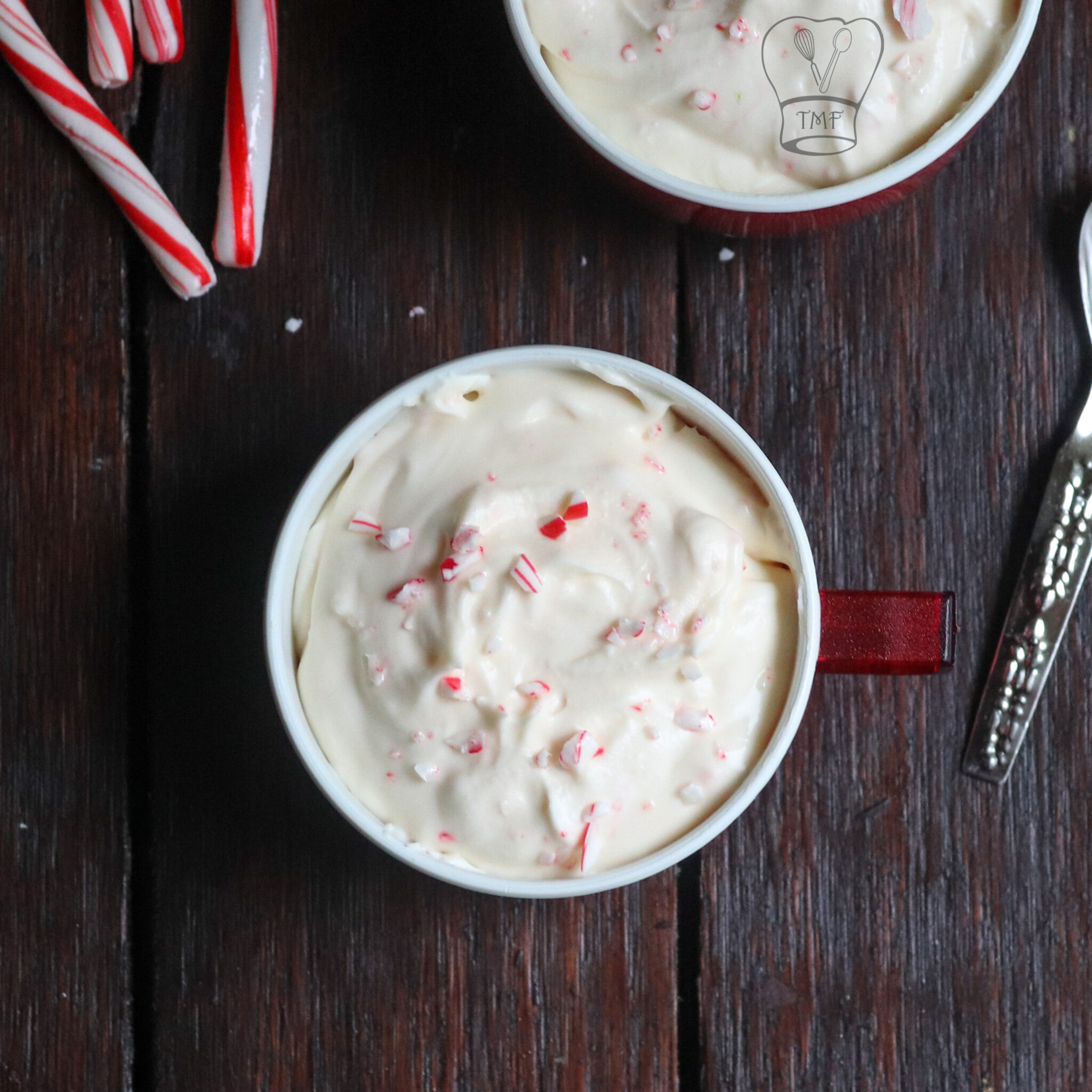 White chocolate Peppermint Mousse | - Traditionally Modern Food