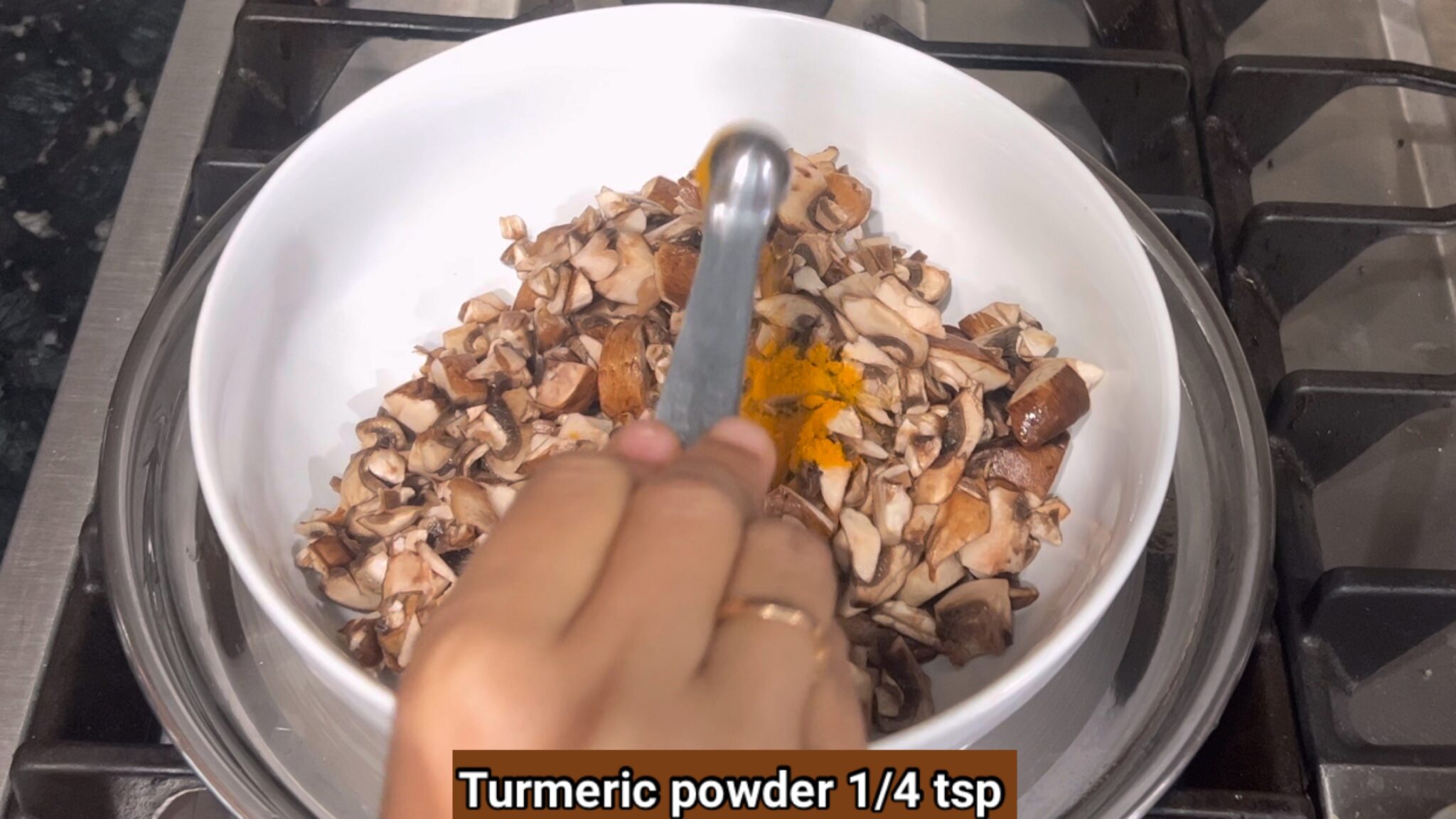 Mushroom biryani in pressure cooker | Kalan biryani - Traditionally ...