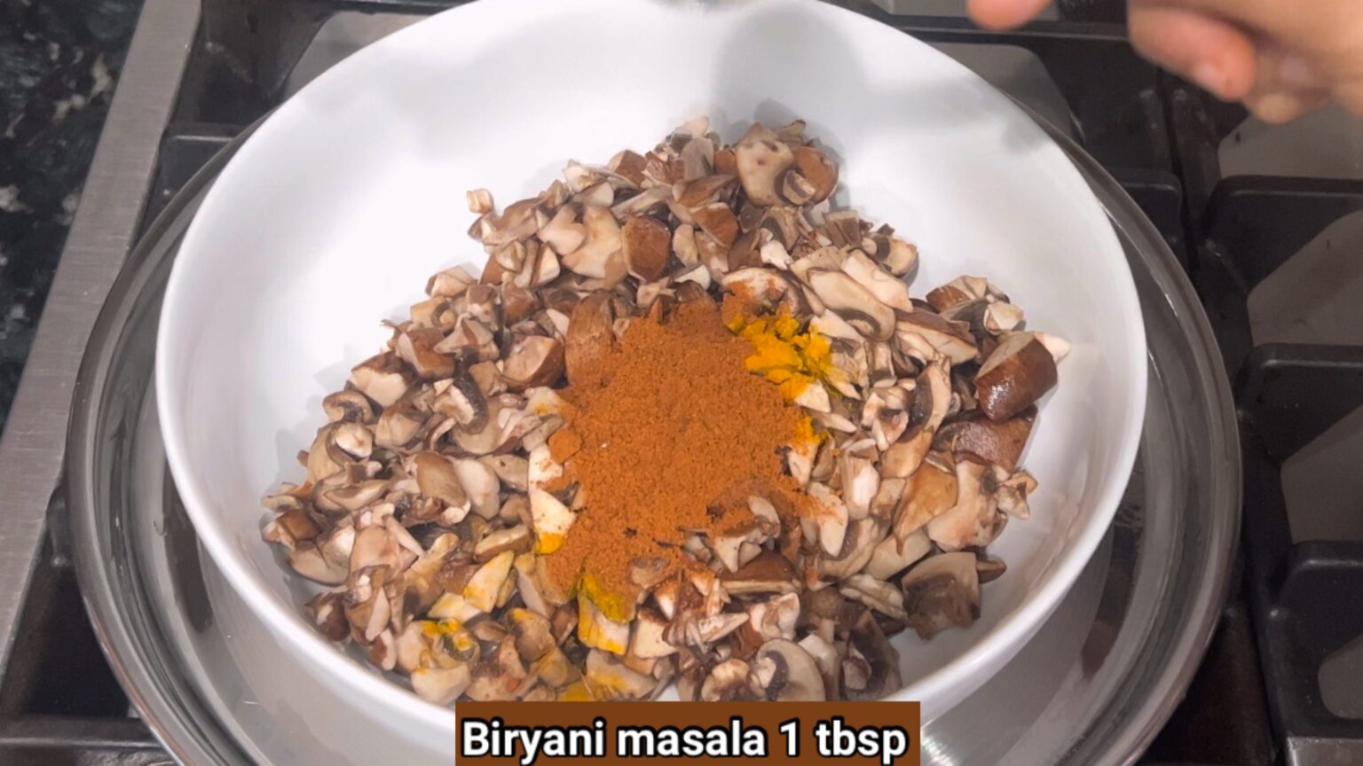 Mushroom biryani in pressure cooker | Kalan biryani - Traditionally ...