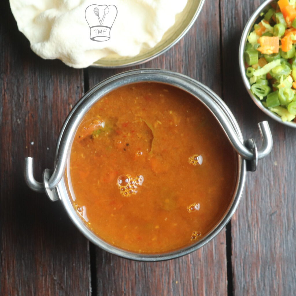 Poricha rasam | Poricha Sathamudhu - Traditionally Modern Food