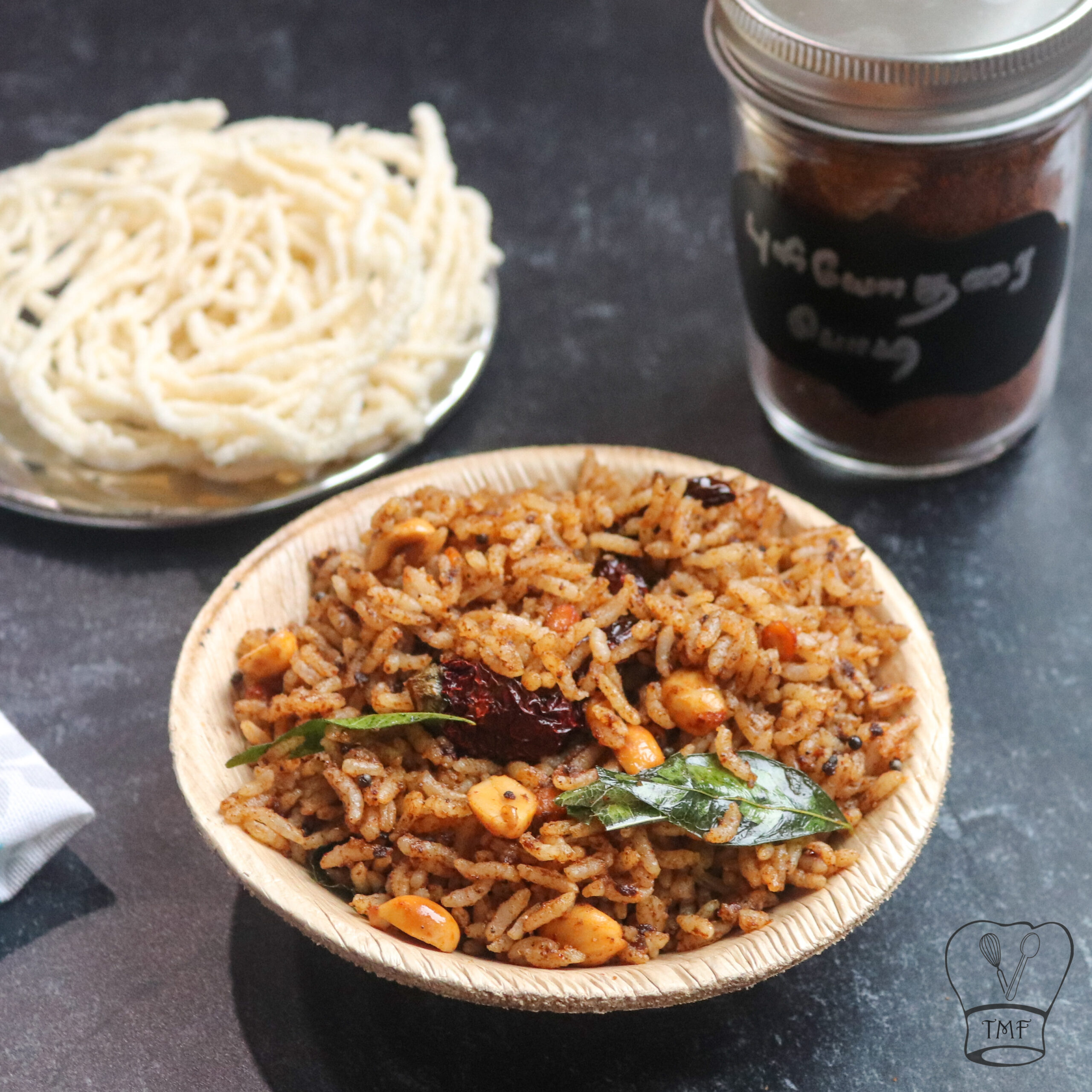 Puliyodharai premix | Tamarind rice powder - Traditionally Modern Food