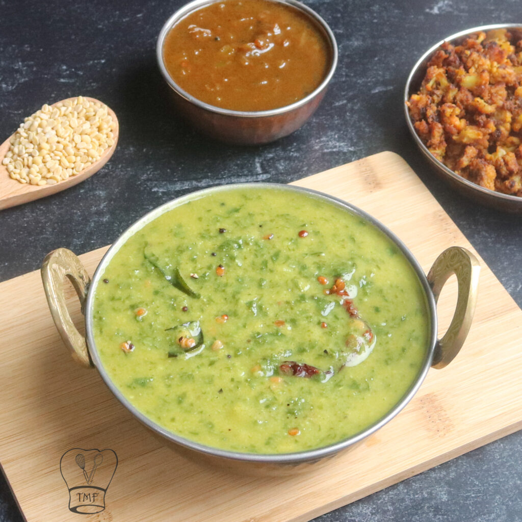 Vendhaya Keerai Kootu | south indian Methi dal - Traditionally Modern Food